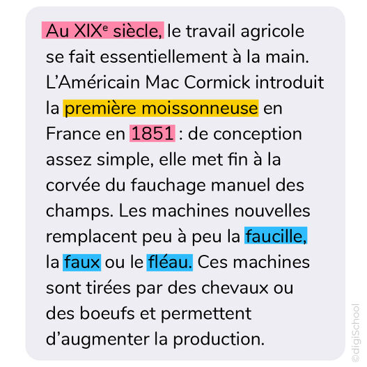 Le monde rural au XIXe siècle - digiSchool