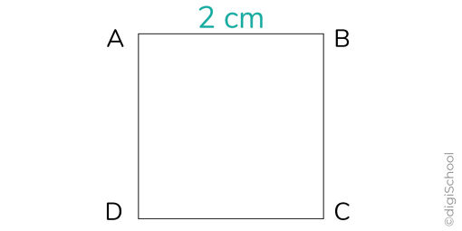 L'aire d'un carré et d'un rectangle - digiSchool