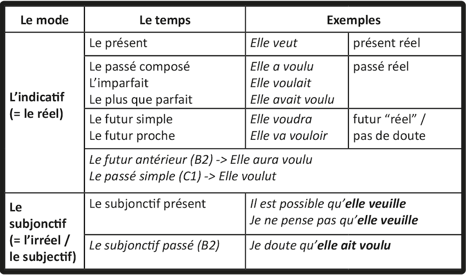 Le subjonctif présent 3 : l'incertitude et l'opinion (suite) - digiSchool